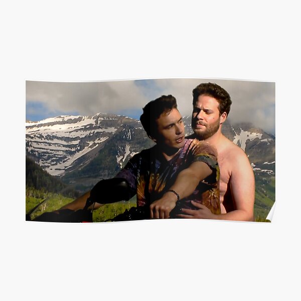 "James Franco & Seth Rogen" Poster for Sale by mikegofwgkta | Redbubble