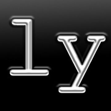 "ty ly bb" Sticker for Sale by indepthbants | Redbubble