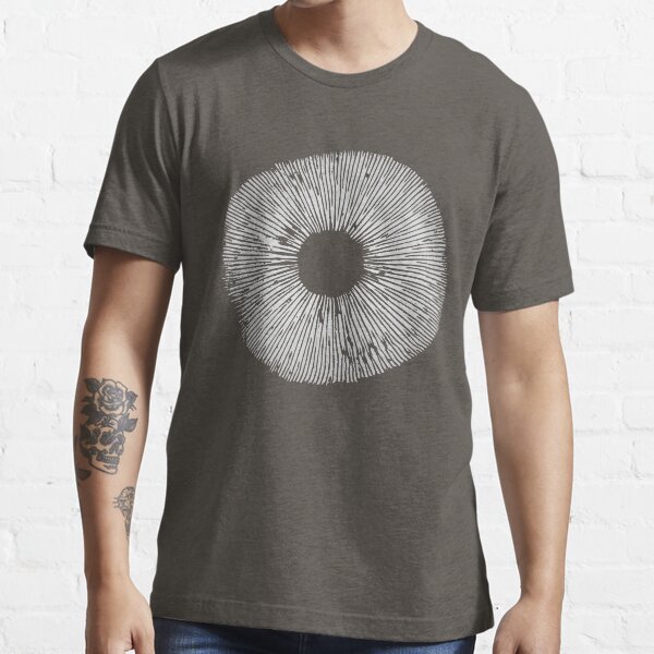 "Mycology Mushroom Spore Print Art" Essential T-Shirt for Sale by ...