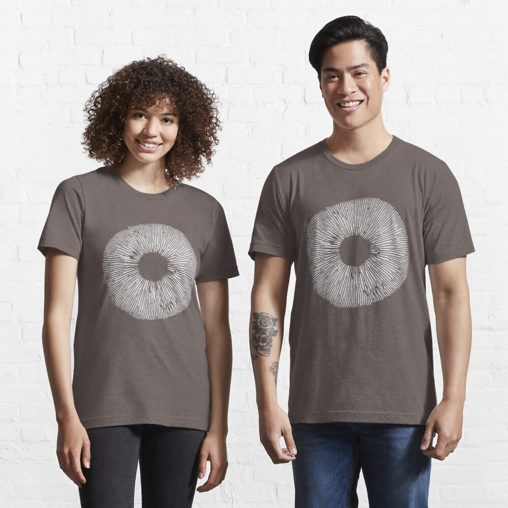 "Mycology Mushroom Spore Print Art" T-shirt for Sale by cchiaw ...