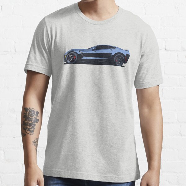 "C7 Chevy Corvette - stylized color" T-shirt for Sale by mal ...