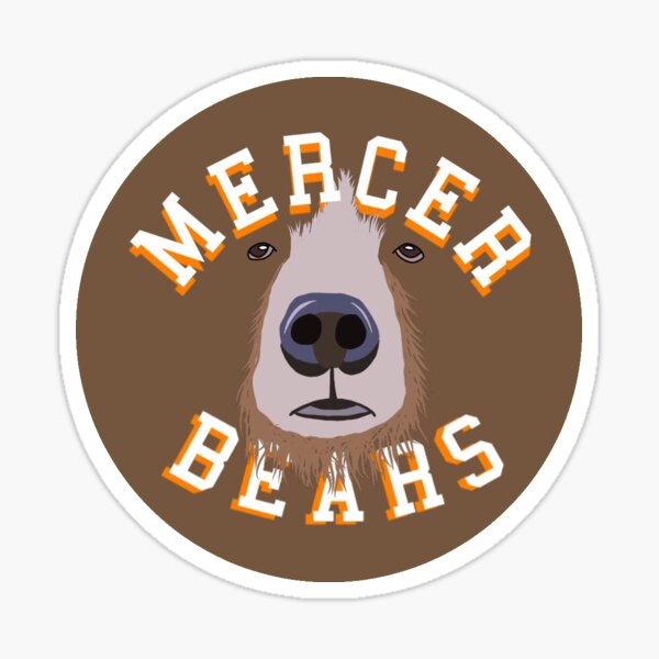 "Mercer University Sticker" Sticker for Sale by phoebedebee | Redbubble