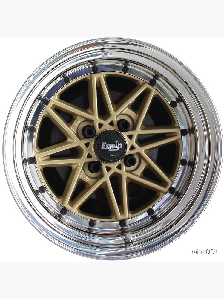 "WORK Equip 03 Wheel" Poster for Sale by whm001 | Redbubble