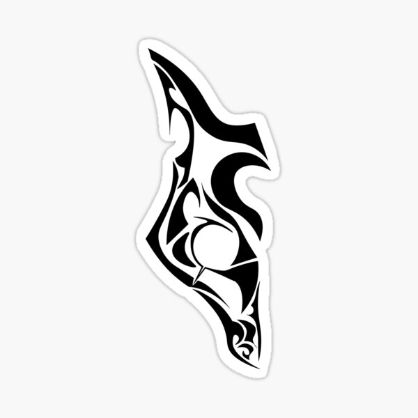 "kindred wolf" Sticker by Wudo | Redbubble