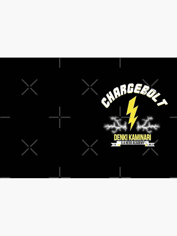Cuaderno de tapa dura «BNHA Chargebolt Denki Kaminari Hero Logo Diseño ...
