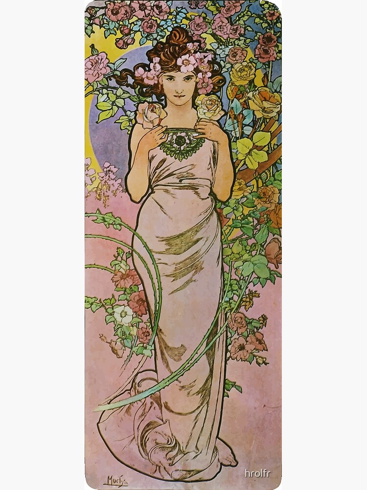 Alphonse Mucha The Seasons (series): Spring (1900) Poster, 55% OFF