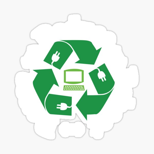 E Waste Stickers | Redbubble