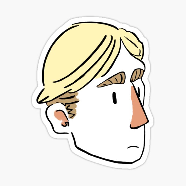 "Erwin Smith" Sticker by raspberrysmash | Redbubble