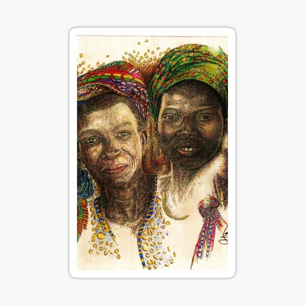 "Africa's Untapped Natural Resources " Sticker by julieannart | Redbubble