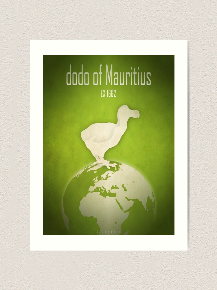 "Dodo of Mauritius - extinct animals" Art Print by 12images | Redbubble