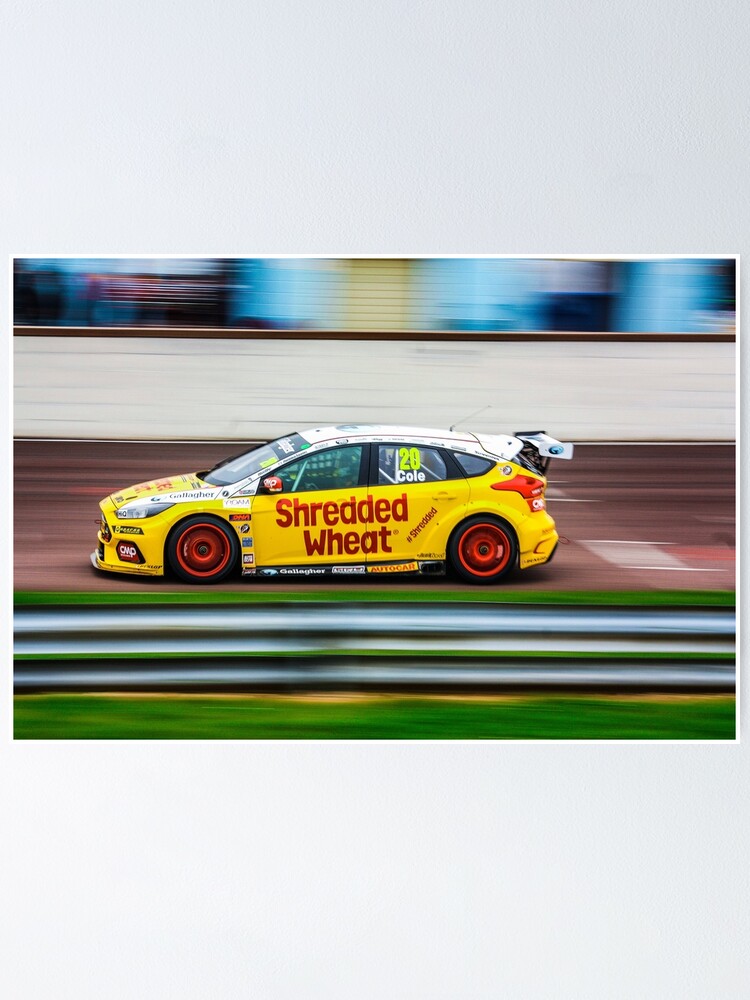 "Focus RS BTCC" Poster for Sale by RT-art | Redbubble