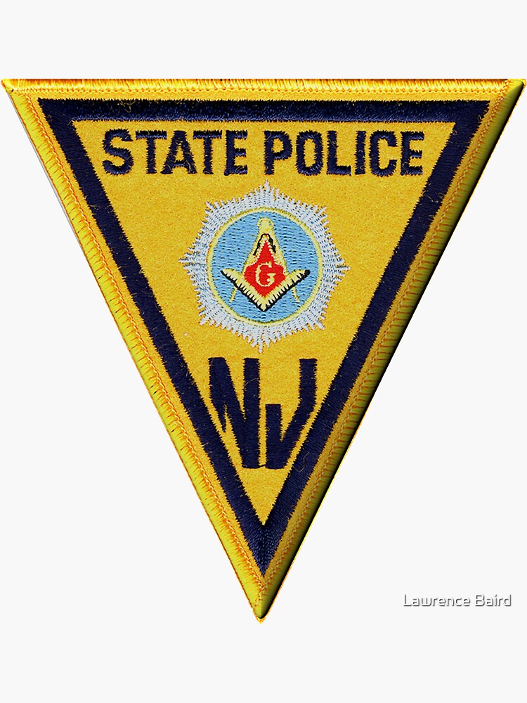 "NJSP Freemason" Sticker for Sale by lawrencebaird | Redbubble