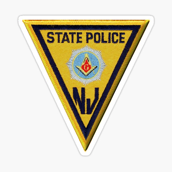 "NJSP Freemason" Sticker for Sale by lawrencebaird | Redbubble