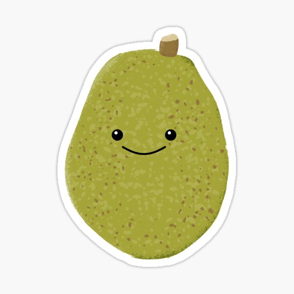 "Cute happy jackfruit" Sticker for Sale by MinimoleStudio | Redbubble