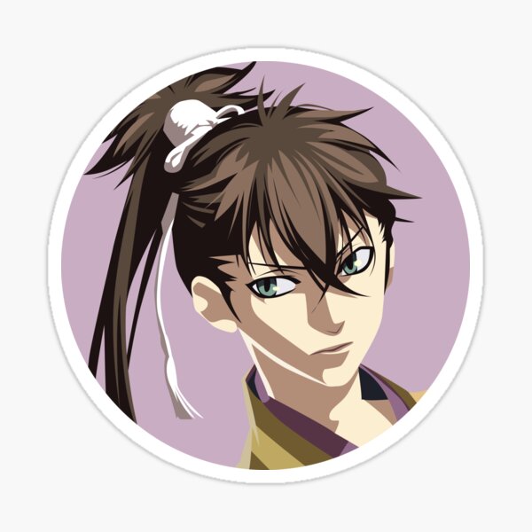 "Heisuke Toudou - Hakuouki Vector Art" Sticker for Sale by ...