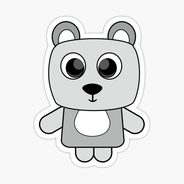 "Tofu Bear" Sticker for Sale by Julia2Julia | Redbubble