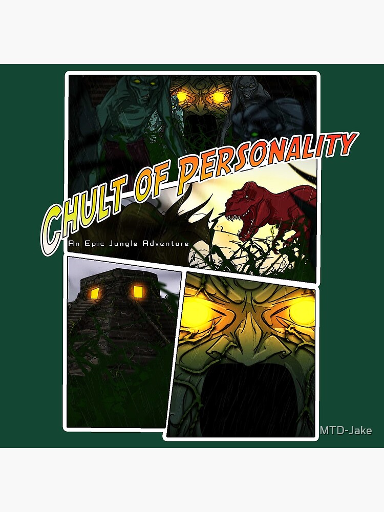 "Chult of Personality Comic Art" Art Print for Sale by MTD-Jake | Redbubble