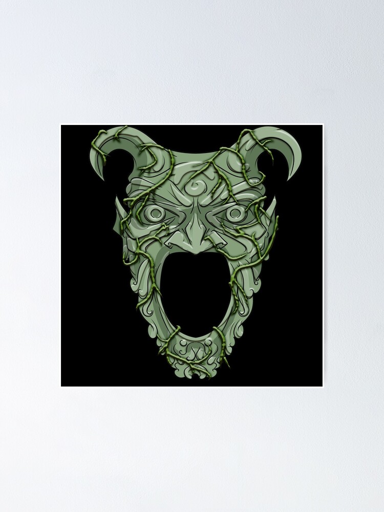 "Custom Devil Face by Locrius" Poster for Sale by MTD-Jake | Redbubble