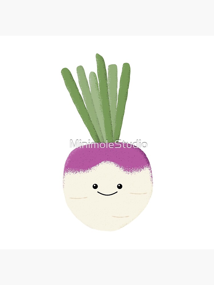 "Cute happy turnip swede" Canvas Print for Sale by MinimoleStudio ...