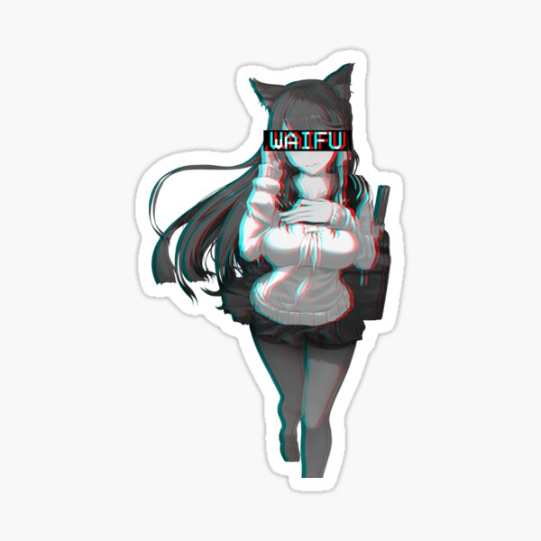 "Atago Waifu" Sticker for Sale by iPheonix | Redbubble