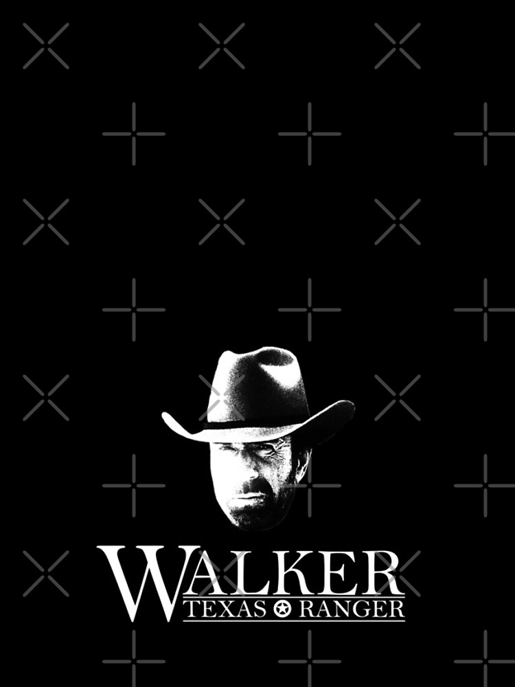 "Walker Texas Ranger (Chuck Norris) Head and Logo" iPhone Case for Sale ...