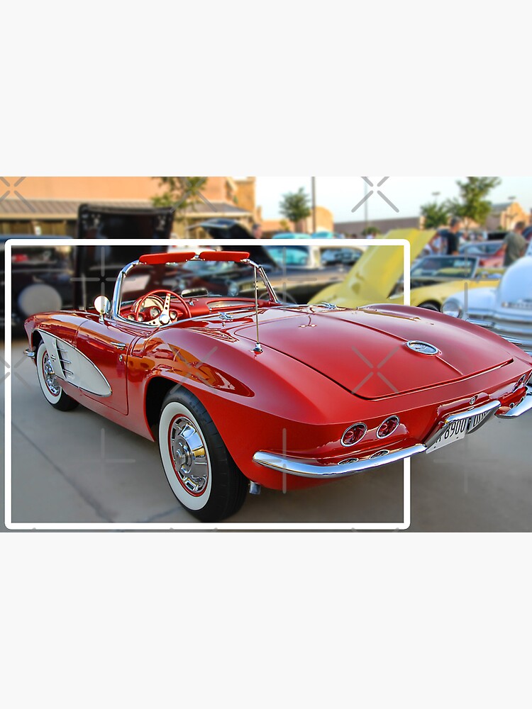 " Corvette "Classy Chassis"" Poster by DyleWarren | Redbubble