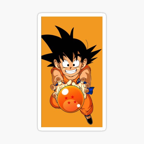 "Kid goku" Sticker by Nachosama81 | Redbubble