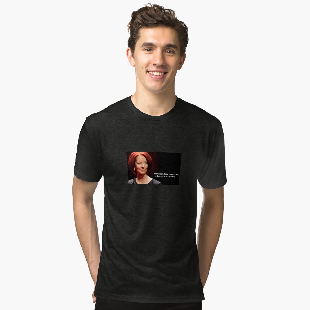 "Julia Gillard: Misogyny Speech" Sticker for Sale by metalpopshirts ...