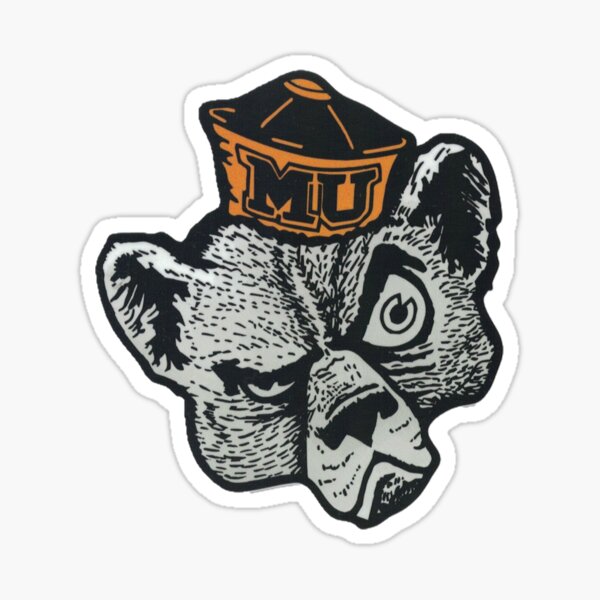 "Mercer University retro bear" Sticker for Sale by indiaellison | Redbubble
