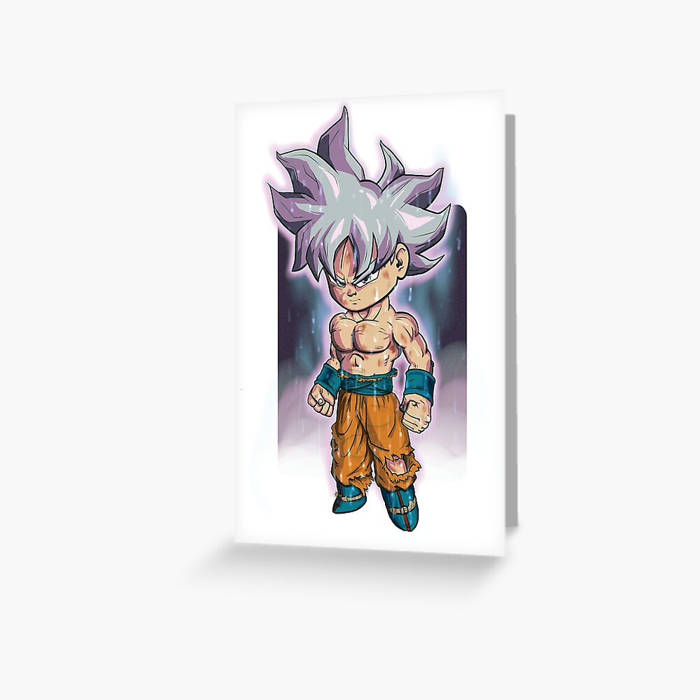 "ultra chibi instinct! Goku small fan art design illustration - design ...