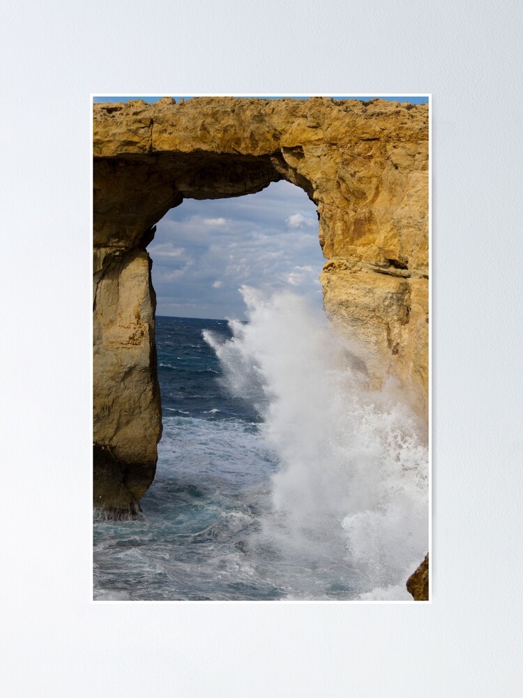 "Azure Window" Poster by michellelia | Redbubble