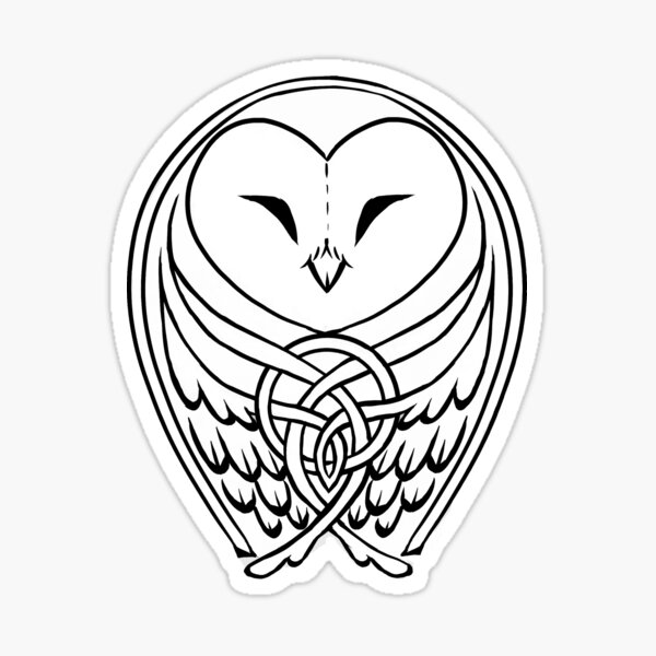 "Wise One lineart" Sticker for Sale by KaijuCupcakes | Redbubble