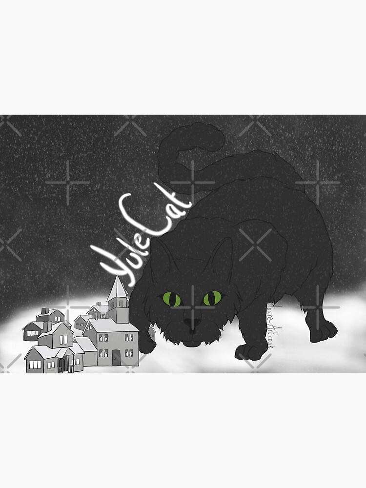 "Yule Cat" Art Print for Sale by Aurora-art | Redbubble