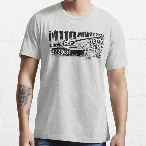 "M110 howitzer" T-shirt for Sale by deathdagger | Redbubble | m107 t ...