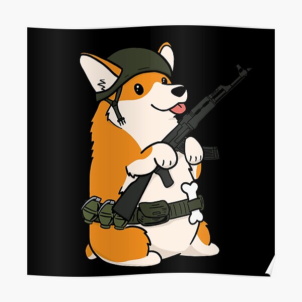 Doge Guns Posters | Redbubble