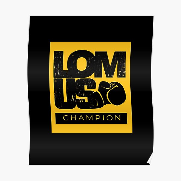 "LOMUS - Lomachenko & Usyk are champions" Poster by maxarus | Redbubble