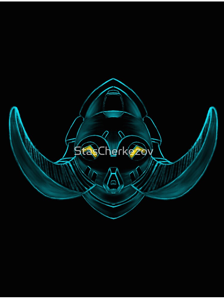 "Robot face" Sticker for Sale by StasCherkezov | Redbubble