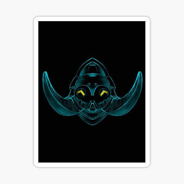 "Robot face" Sticker for Sale by StasCherkezov | Redbubble