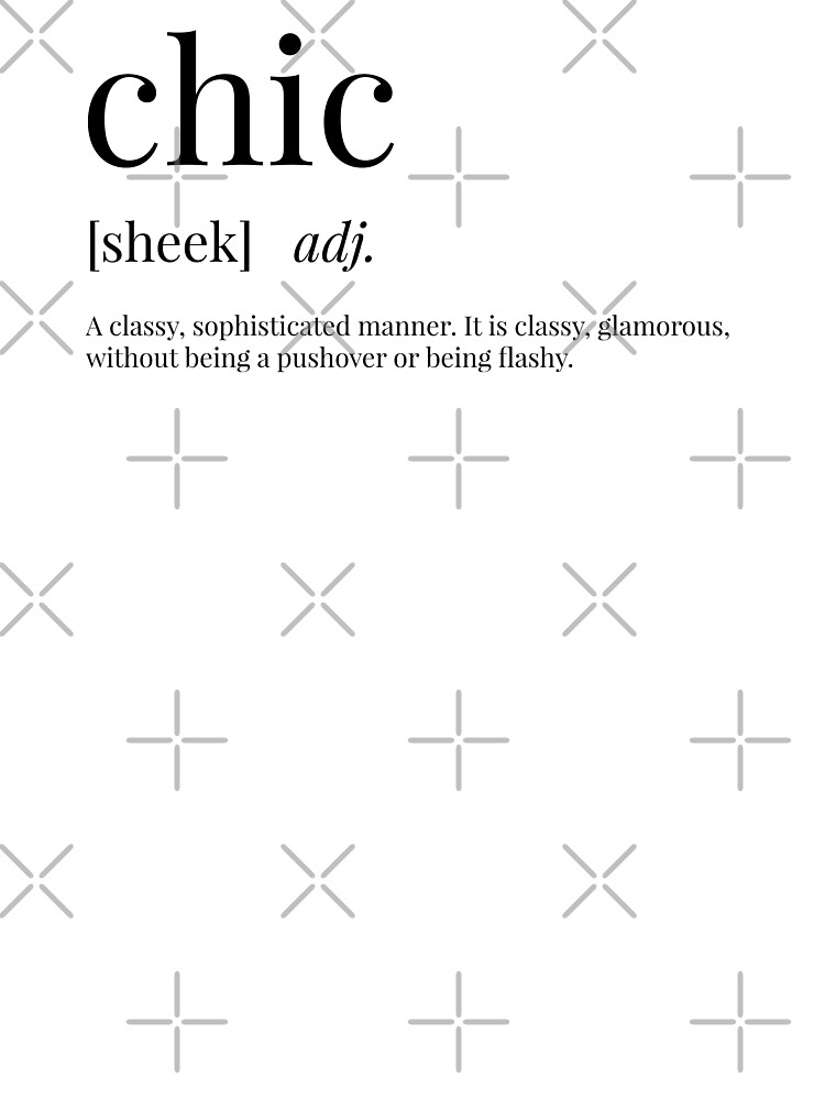 "Chic Definition" Kids T-Shirt for Sale by definingprints | Redbubble