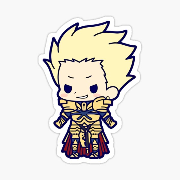 "Gilgamesh Chibi" Sticker for Sale by Chibify | Redbubble