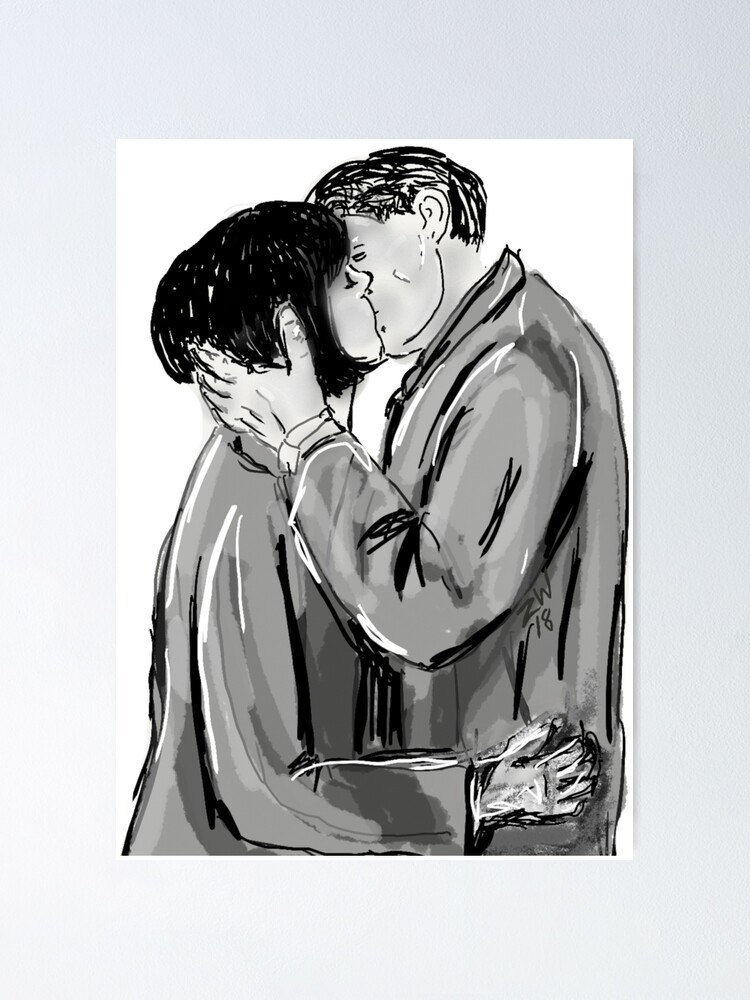 "Phrack -- The Kiss" Poster for Sale by Inzannatea | Redbubble