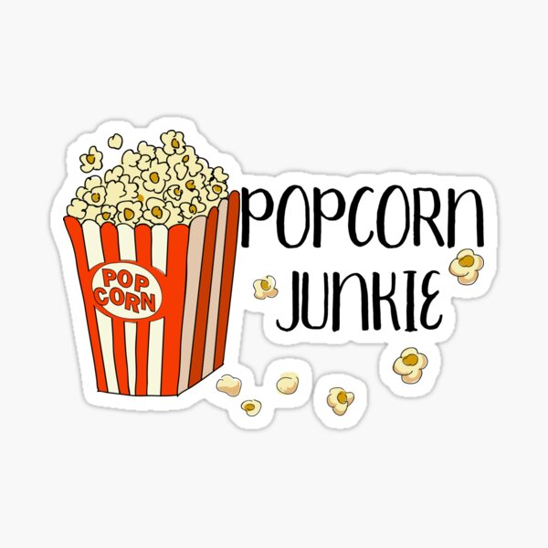 Popcorn Stickers | Redbubble