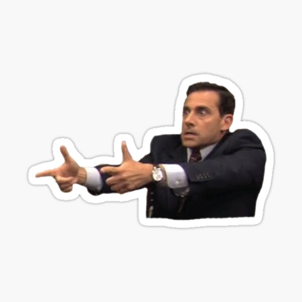 Michael Guns Stickers | Redbubble