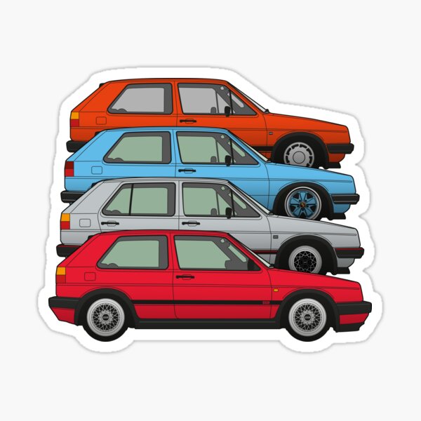 Vw Polo Stickers | Redbubble