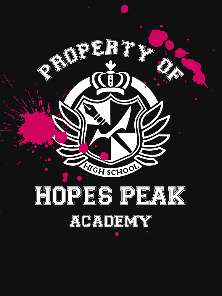 "Property of Hope's Peak Academy" T-shirt for Sale by kew0113 ...