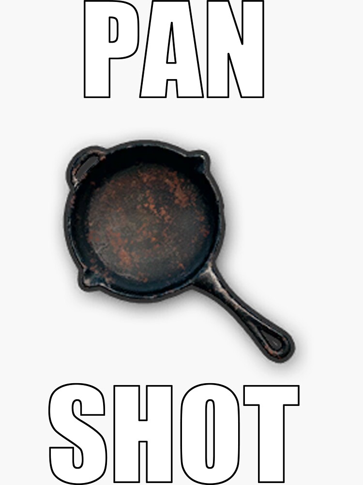 "The Ballad of Buster Scruggs Pan Shot!" Sticker for Sale by ericsj11 ...