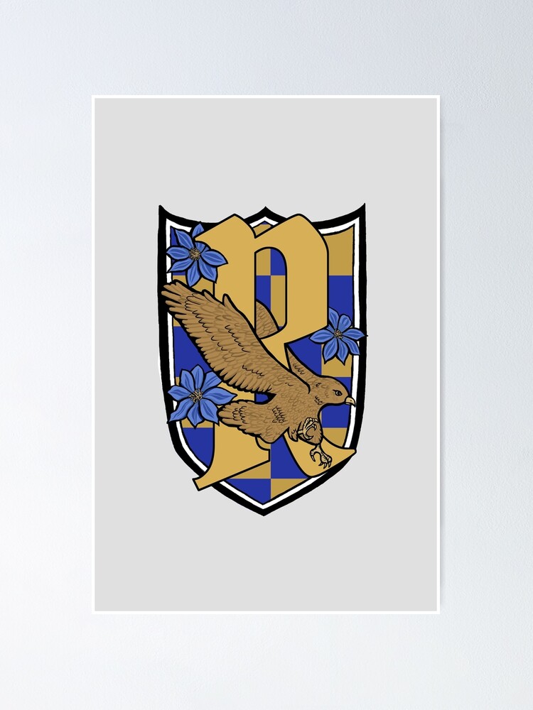 "Golden Eagle Crest" Poster by AnchorBlade | Redbubble