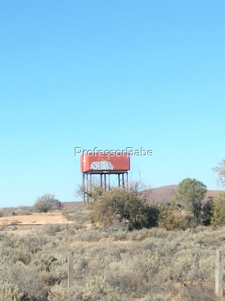 "Outback water tank." by ProfessorBabe | Redbubble