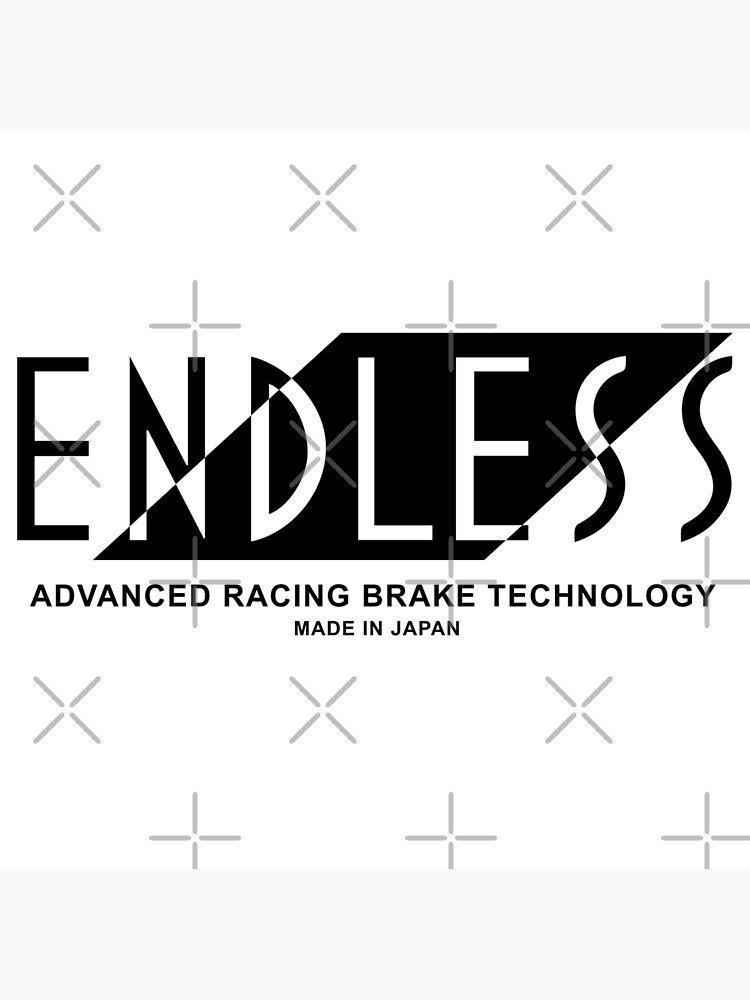Lámina fotográfica «Endless Racing Brake V2 80s logo vintage» de ...
