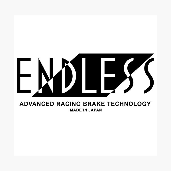 Lámina fotográfica «Endless Racing Brake V2 80s logo vintage» de ...